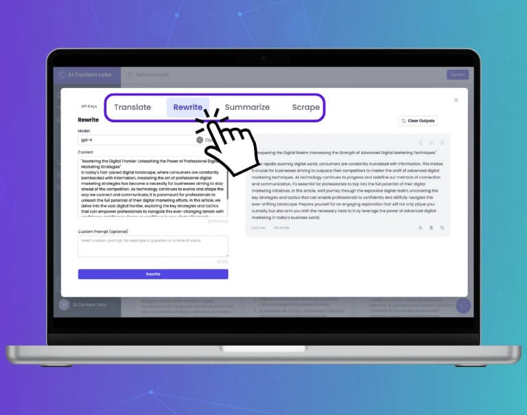 AI Content Labs - AI Content Creation Platform